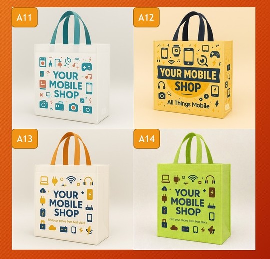 Affordable Mobile Shop Carry Bags That Elevate Your Brand