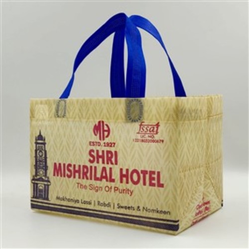 Shri Mishrilal Hotel Non-Woven Mini Parcel Bag