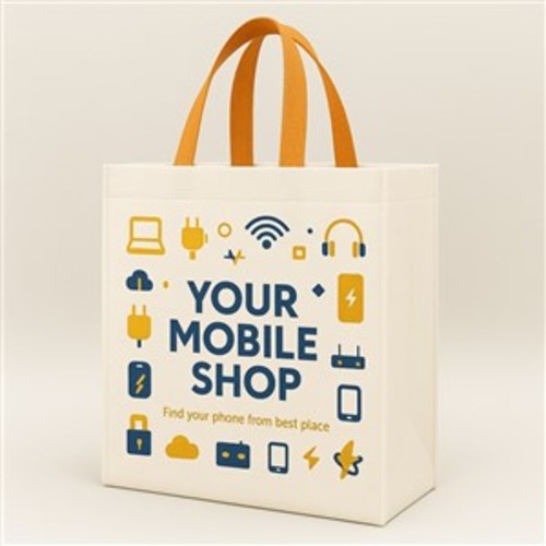 IconBurst Mobile Shop Non-Woven Bag